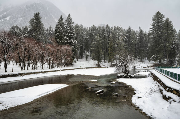 Betaab Valley in Winter - How to Reach, What to See