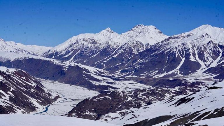 Chandratal Lake in May - White & Beautiful - Vargis Khan
