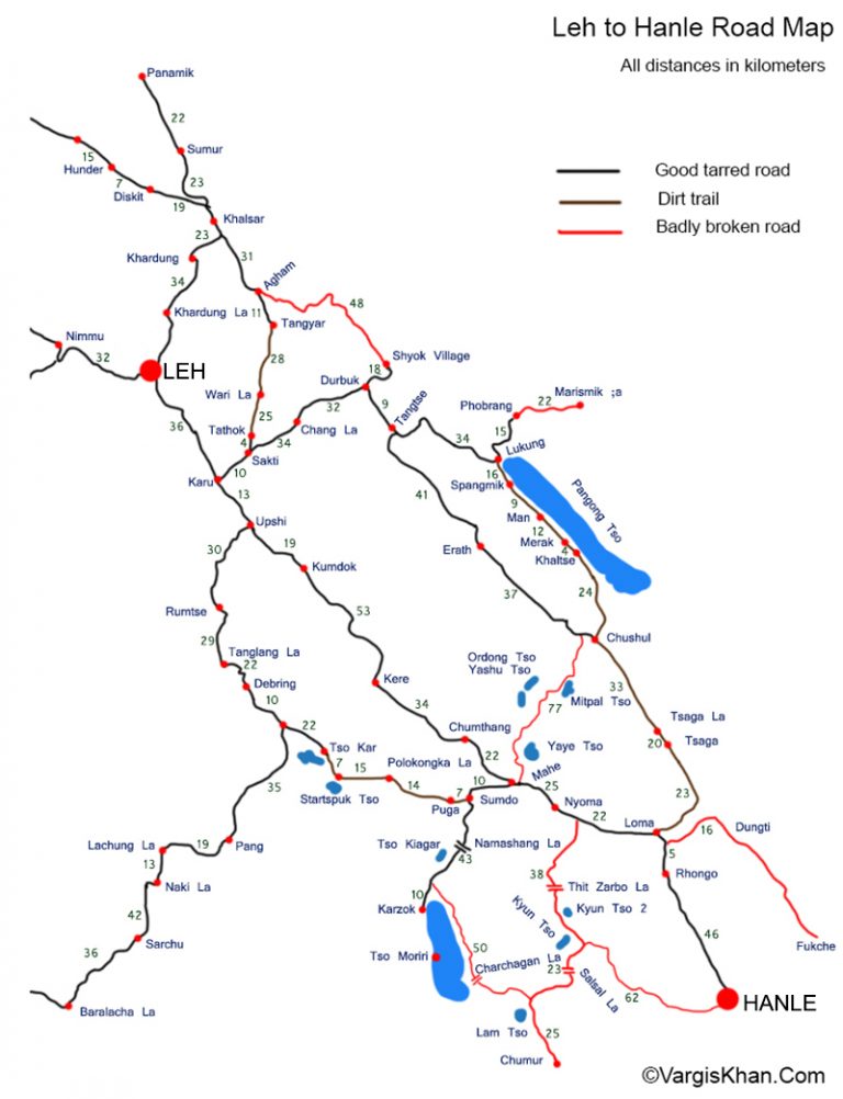 Hanle in Ladakh - Travel Guide, Sightseeing & Itinerary - Vargis Khan