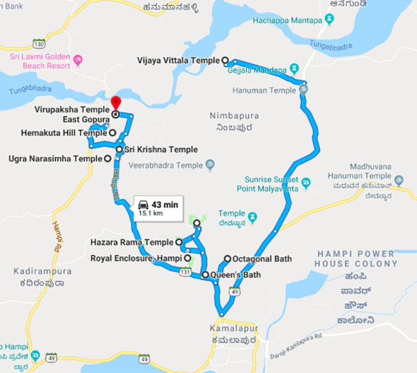 Places to Visit in Hampi Karnataka in 2 or 3 Days - Vargis Khan