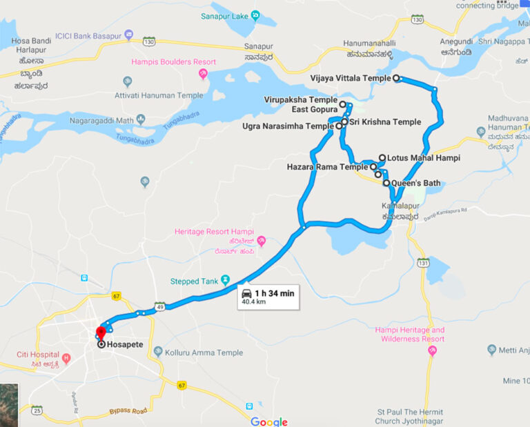 Places to Visit in Hampi Karnataka in 2 or 3 Days - Vargis Khan