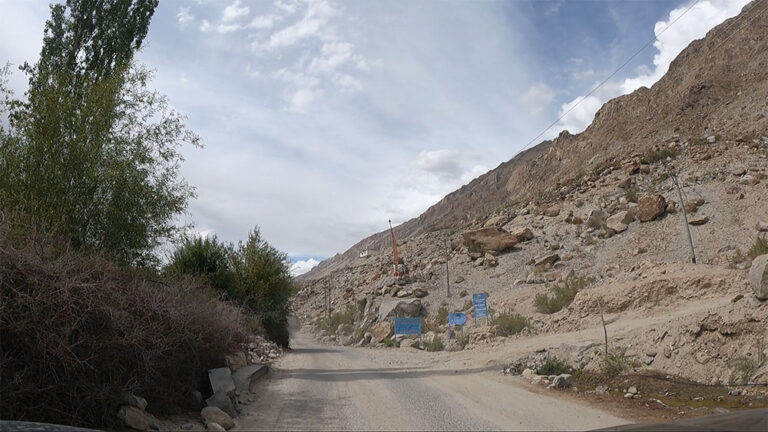 Panamik Hot Water Spring - Panamik Hot Springs Ladakh - Vargis Khan
