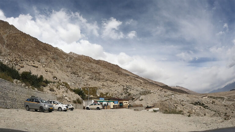 Panamik Hot Water Spring - Panamik Hot Springs Ladakh - Vargis Khan